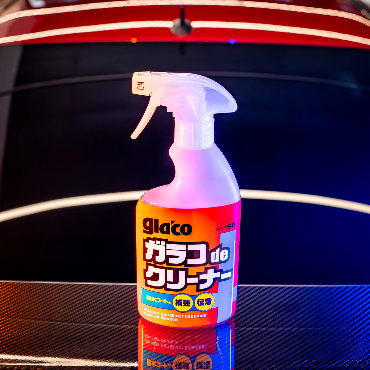 Glaco de Cleaner, glass cleaner and Glaco booster, 400 ml – Soft99 Store UK