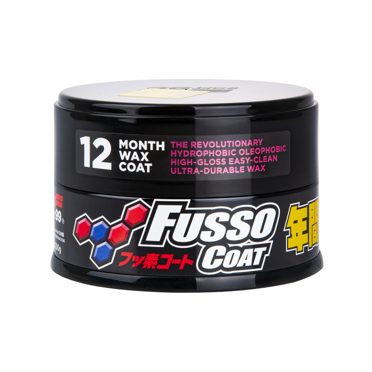 Fusso Coat 12 Months Dark, hard car wax, 200 g – Soft99 Store UK