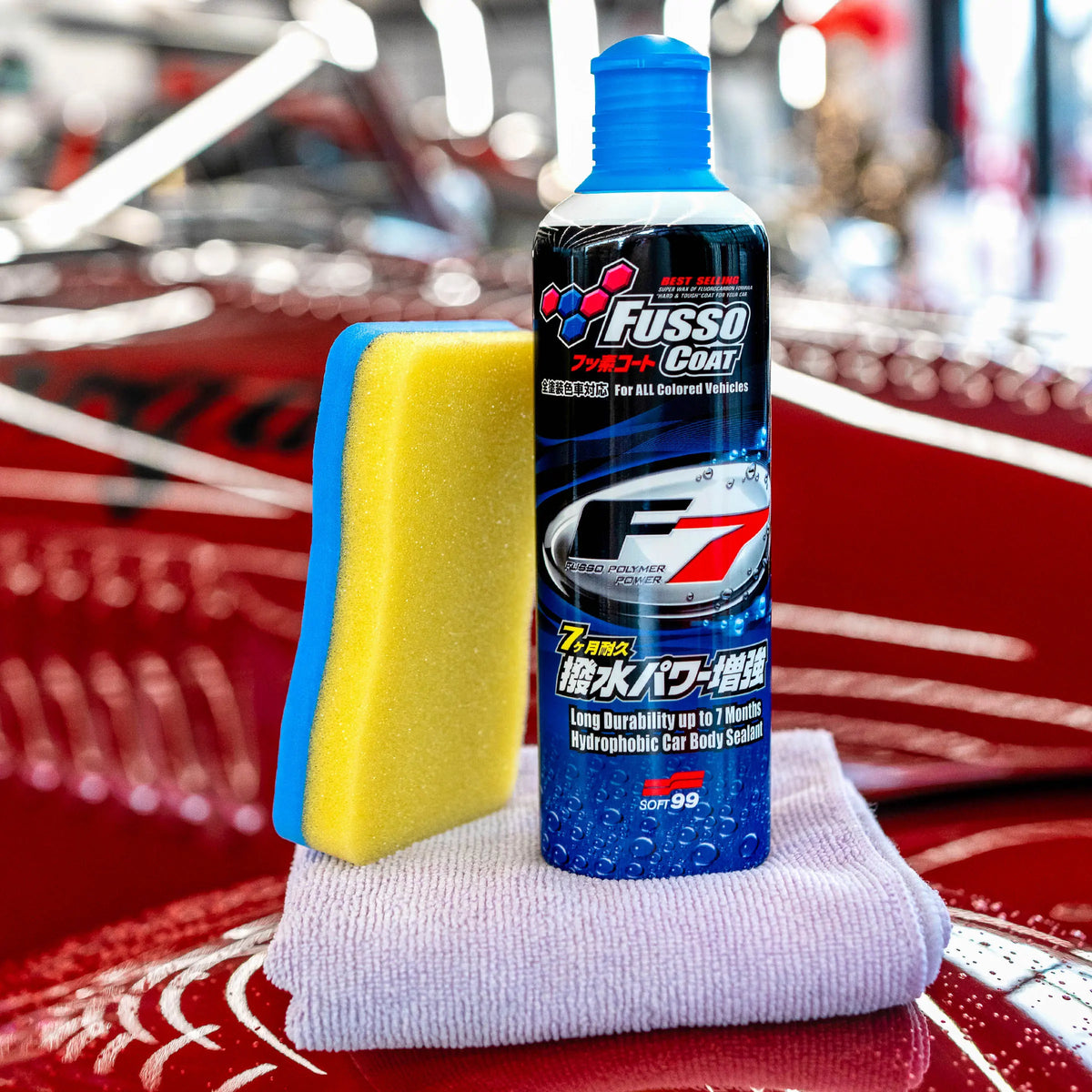 Fusso Coat F7 Liquid Car Wax 300 Ml Soft99 Store Uk